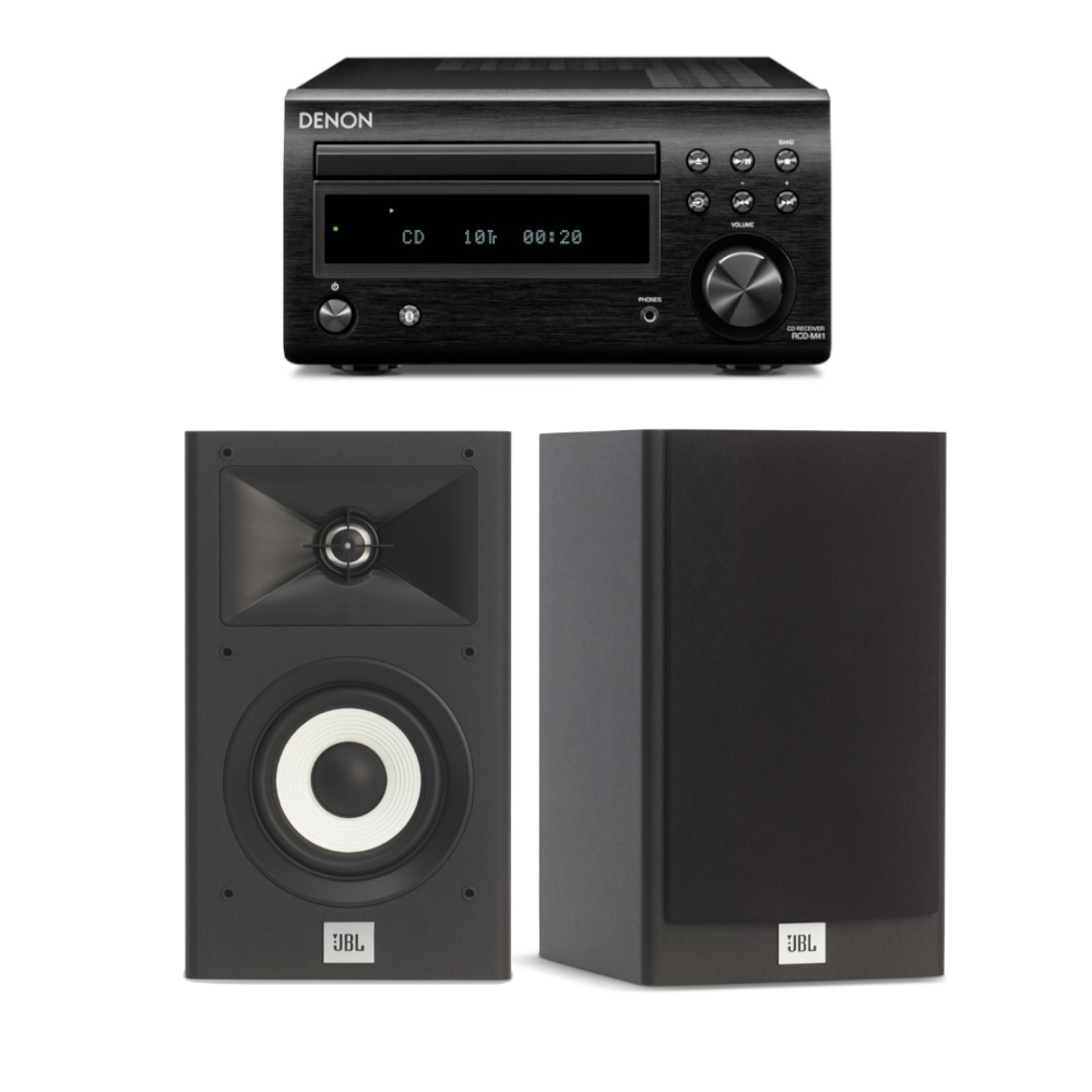 예스에이브이 데논 RCD-M41 + JBL Stage A120 하이파이오디오